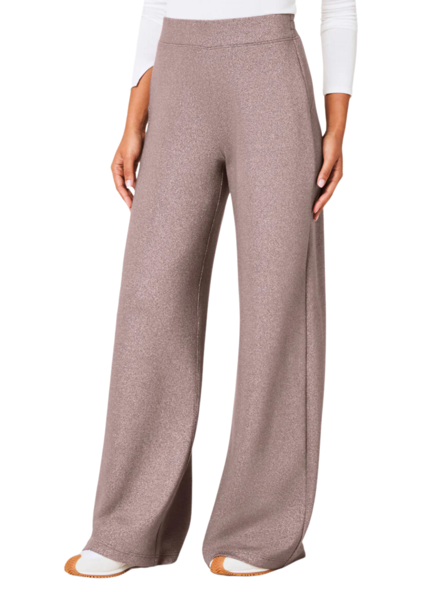 Spanx AirEssentials Shimmer Wide Leg Pants – Josie's Boutique