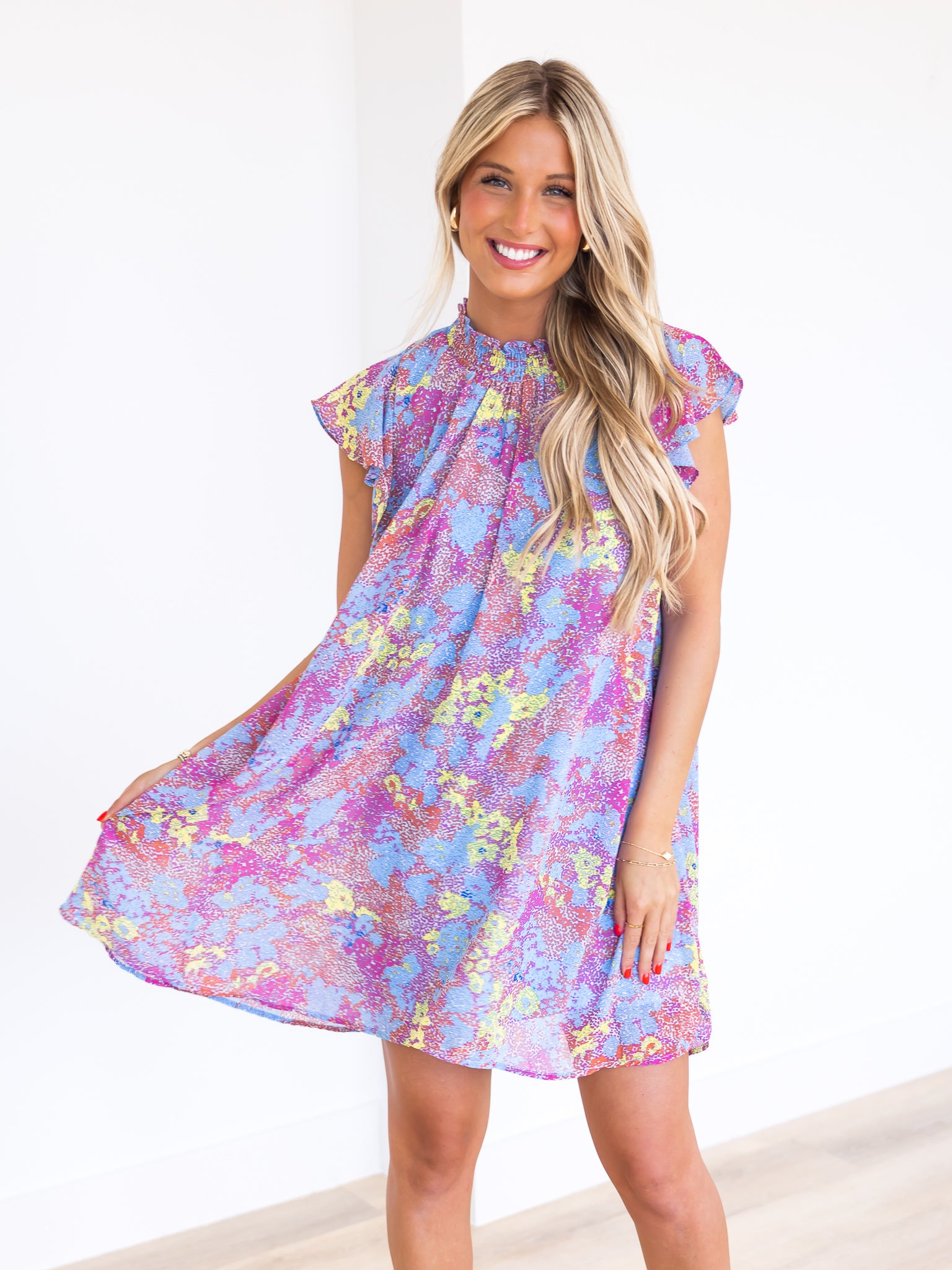 Safe Space Print Dress – Josie's Boutique
