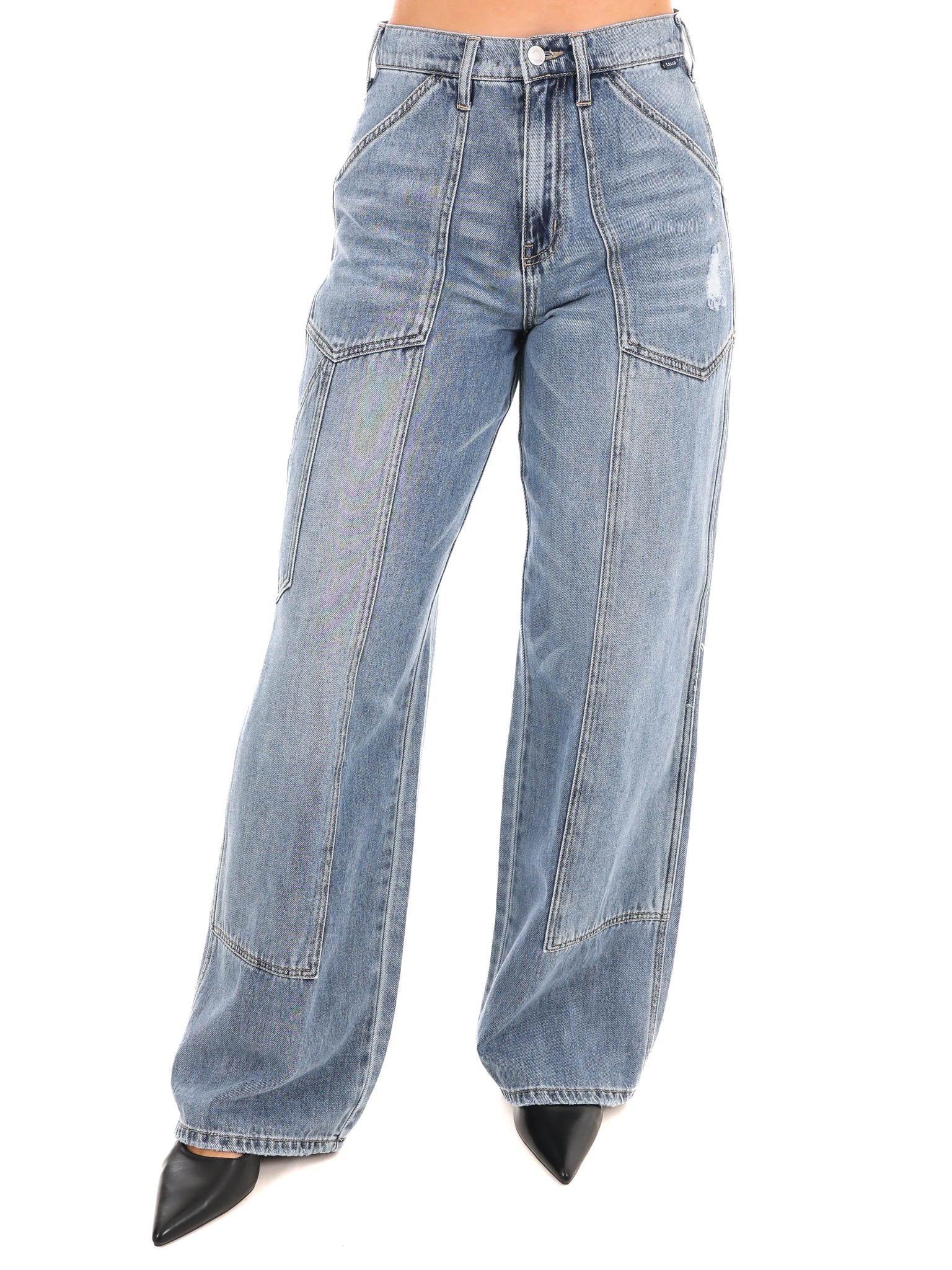 Crafted Comfort High Rise Wide Leg Jean – Josie's Boutique