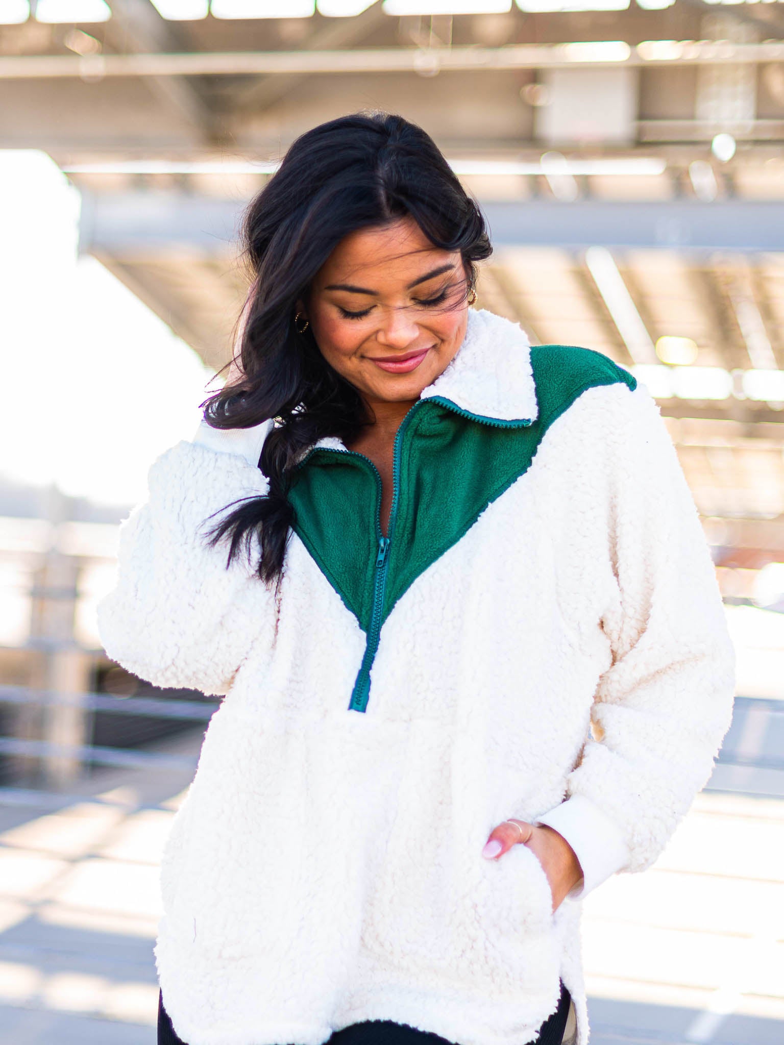 All You Give Fuzzy Pullover – Josie's Boutique
